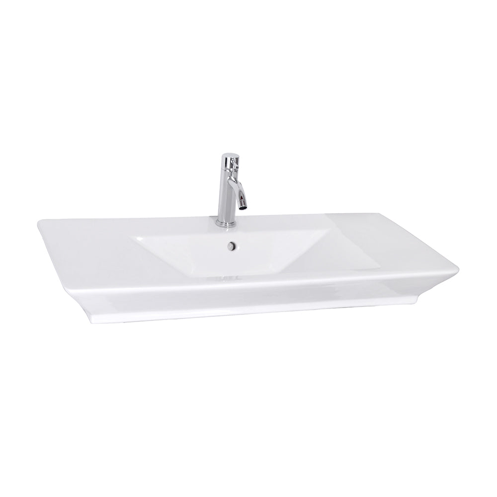 Opulence 39-1/2″ Above Counter Basin “His” — Barclay Products Limited