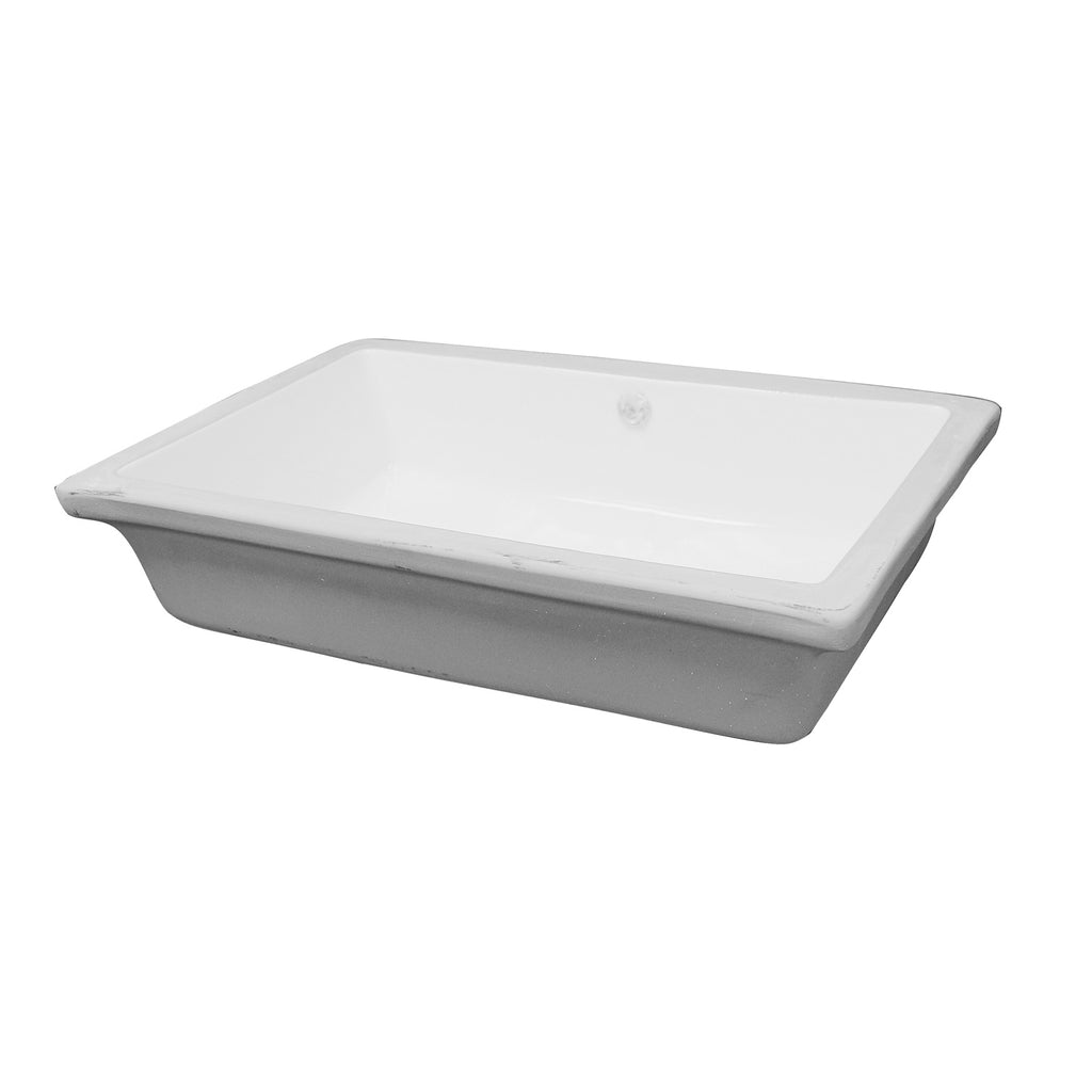 Danahe 23" Rectangular Undercounter Basin — Barclay Products Limited