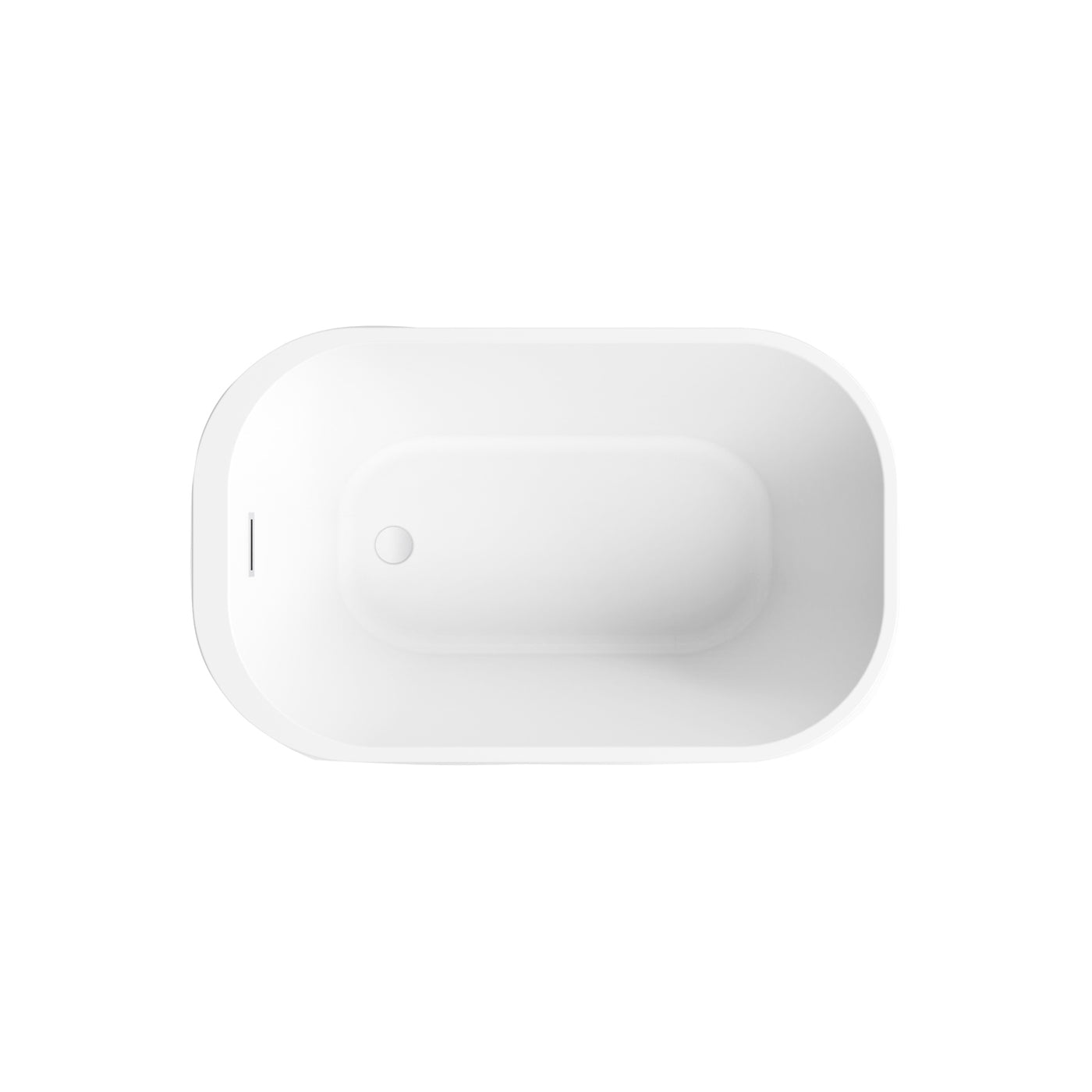 Camille 51" Acrylic Freestanding Tub With Internal Drain — Barclay ...