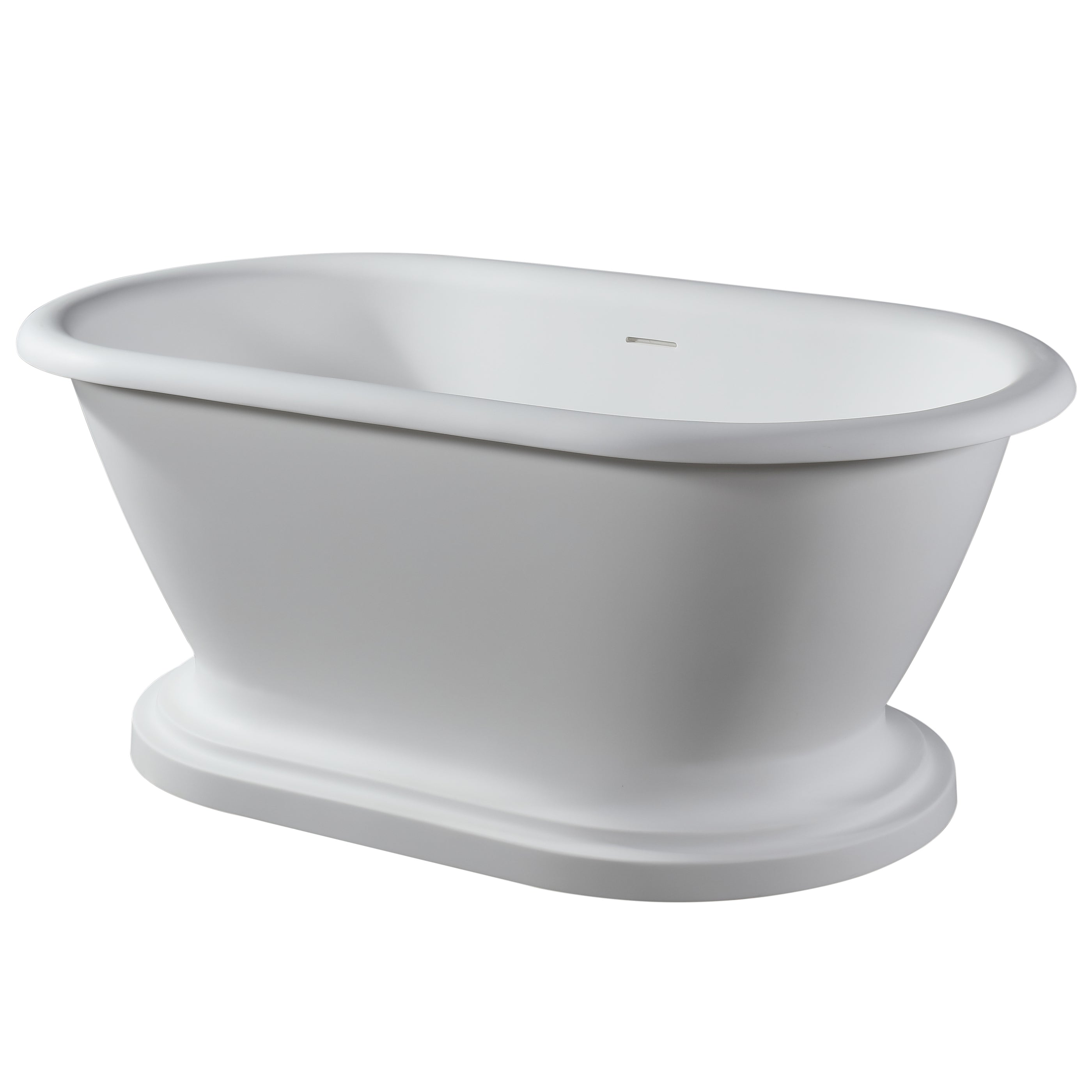 Winslow 66" BARstone Freestanding Tub on Base — Barclay Products Limited