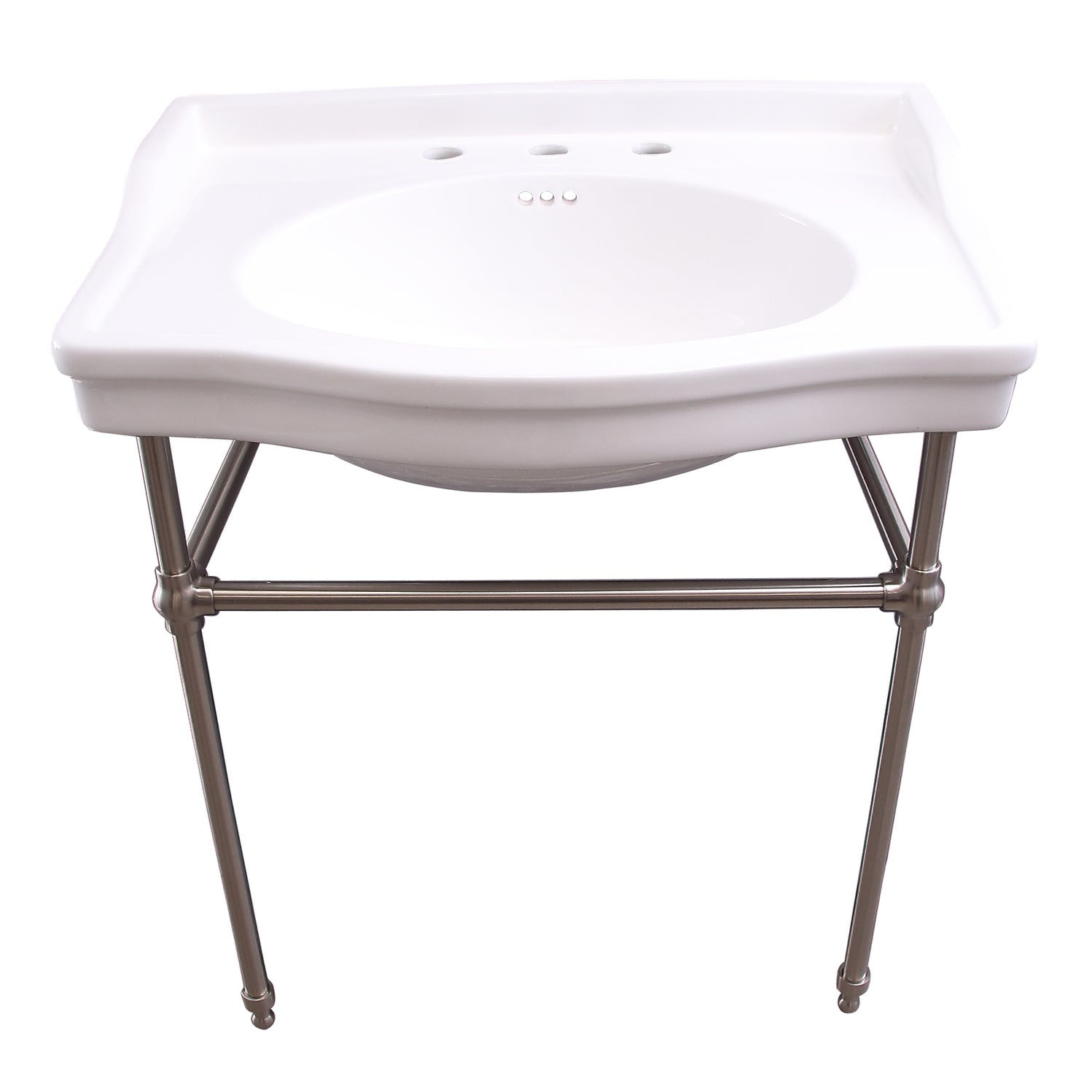 Ensal 30″ Console with Brass Stand — Barclay Products Limited