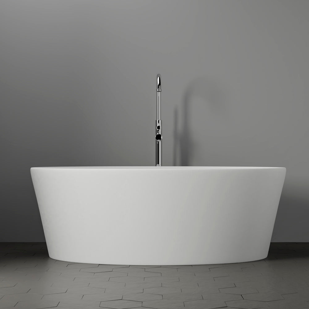 Magnus 63" BARstone Freestanding Oval Tub — Barclay Products Limited