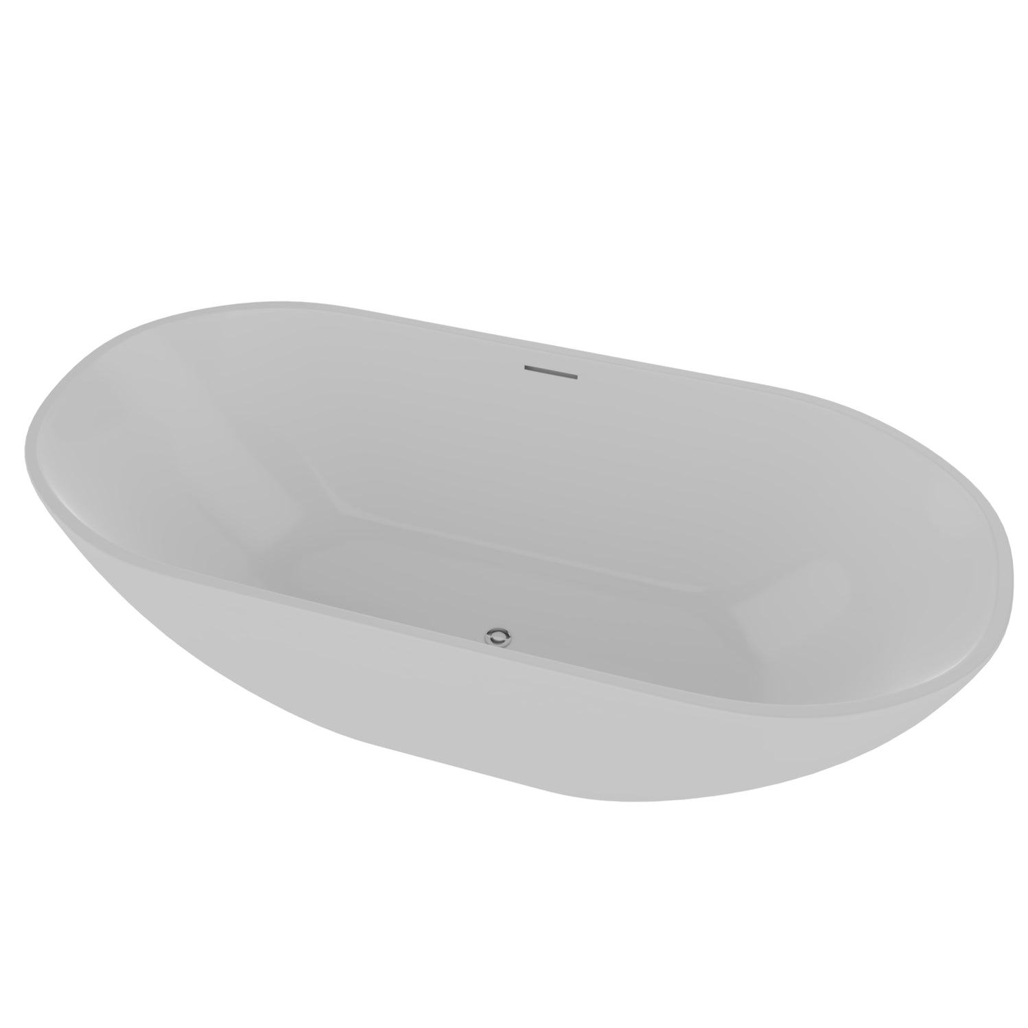 Nyoko 68" BARstone Freestanding Tub — Barclay Products Limited