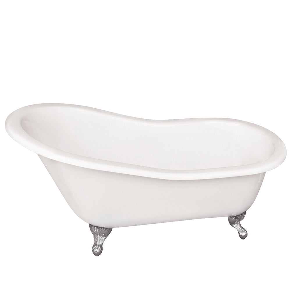 Icarus 67" Cast Iron Slipper Tub — Barclay Products Limited