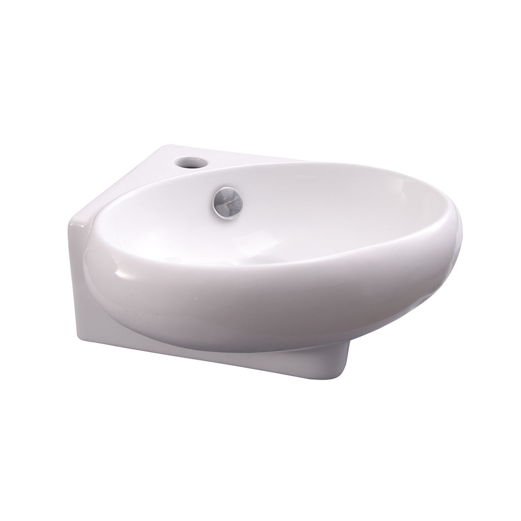 Fowler Corner Wall-Hung Basin — Barclay Products Limited
