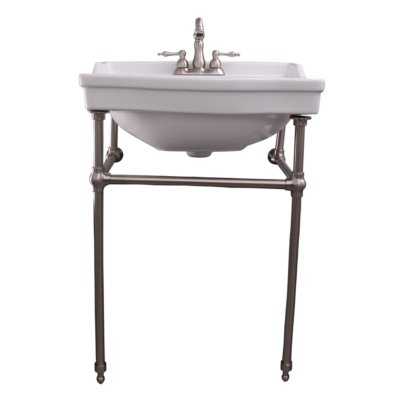 Ensal 30″ Console with Brass Stand — Barclay Products Limited