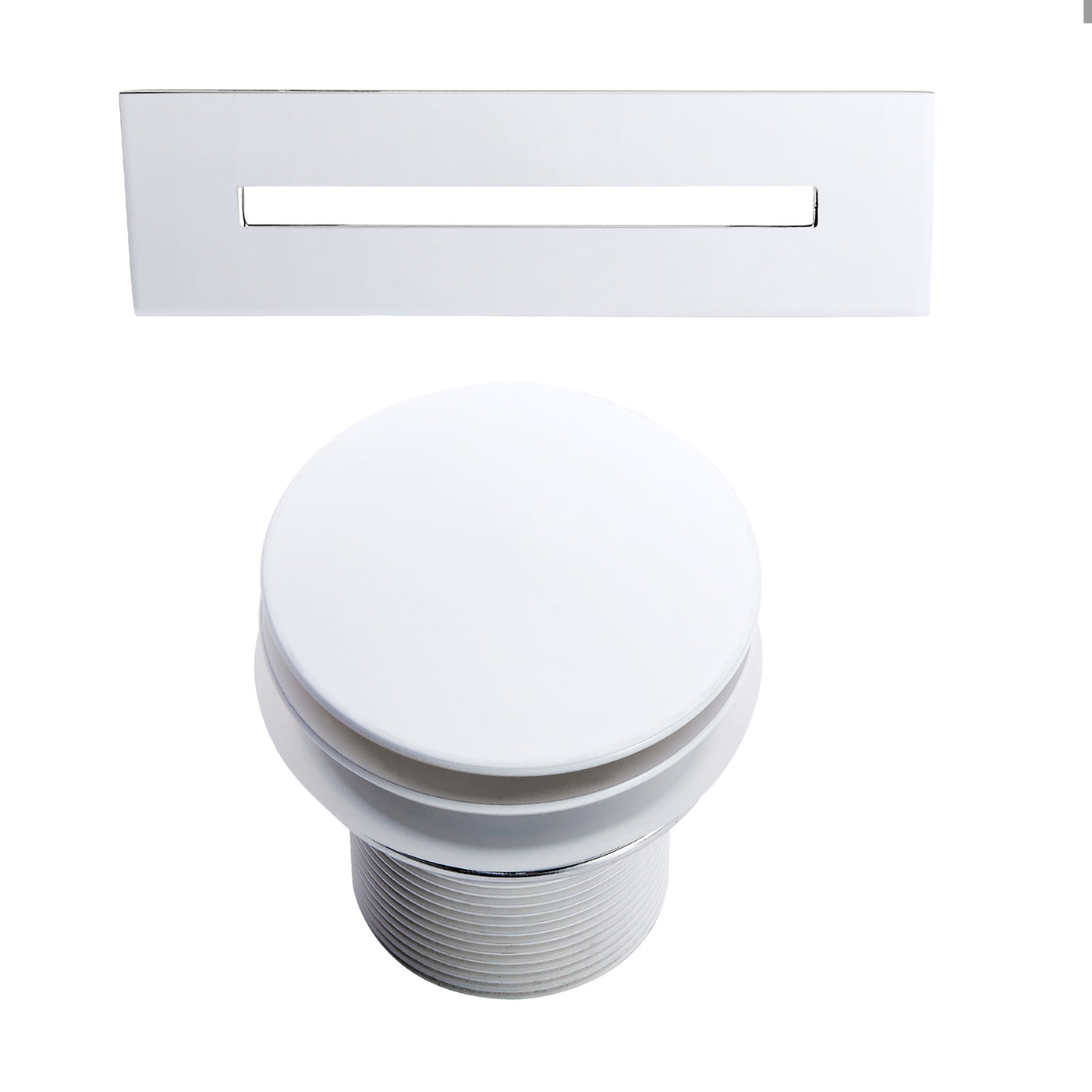 Pan 56" Acrylic Freestanding Tub with Integral Drain — Barclay Products ...