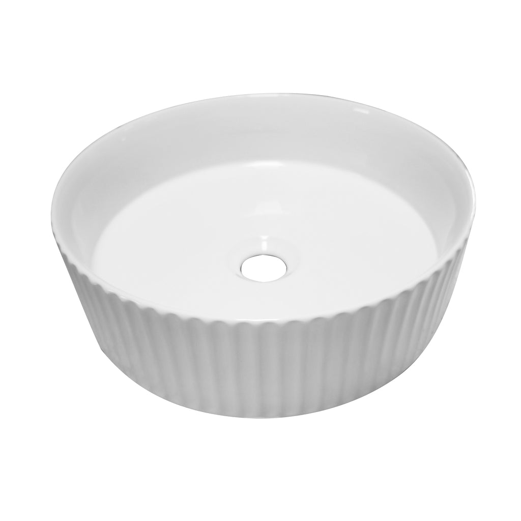 Bolton 14" Round Fluted Basin — Barclay Products Limited
